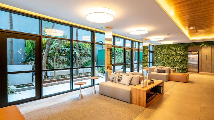 Studio C/ Piscina, Academia E Próx. Metrô (411) - Congonhas-São Paulo Airport (CHG)
