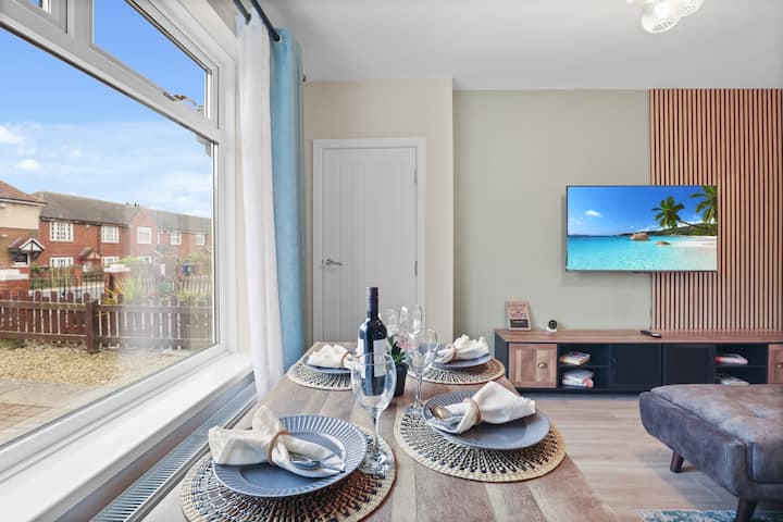 Equipped & Cozy: Fast Wifi, Smart Tv, Full Kitchen - Newcastle upon Tyne