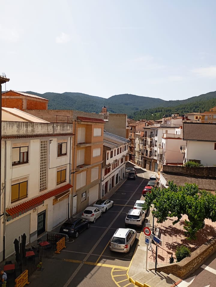 Apartamento Con Y Vistas A La Montaña. A.a./wi-fi - Montanejos