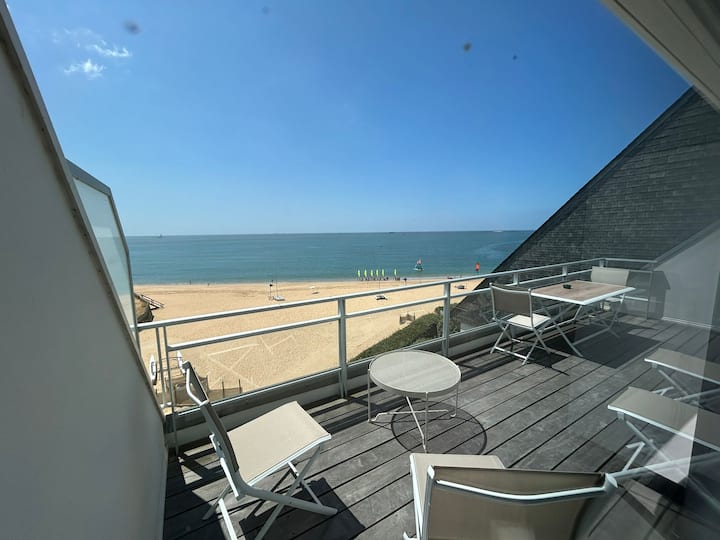 Duplex 10 Personnes Posé Sur La Plage. - Pornichet
