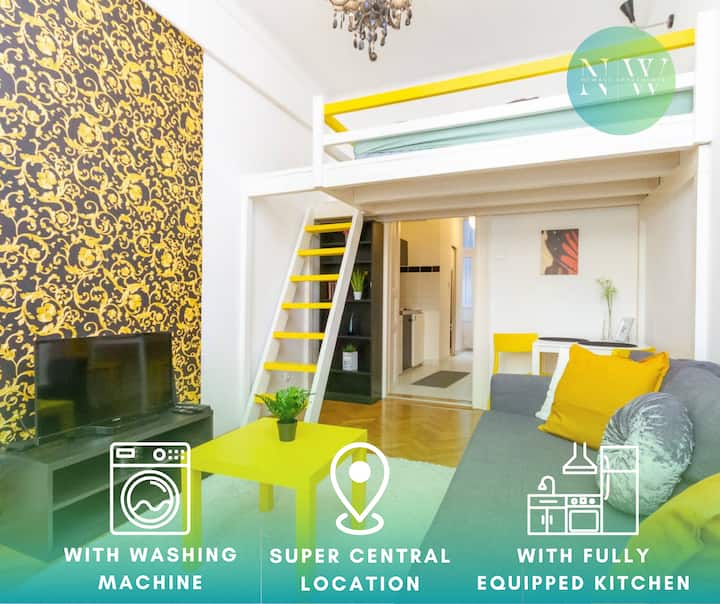 Cozy Gallery Loft In Garam Street By Nw - Budapest