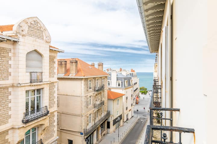 Duplex D'exception 220m2 | Climatisé |Centre-ville - ビアリッツ