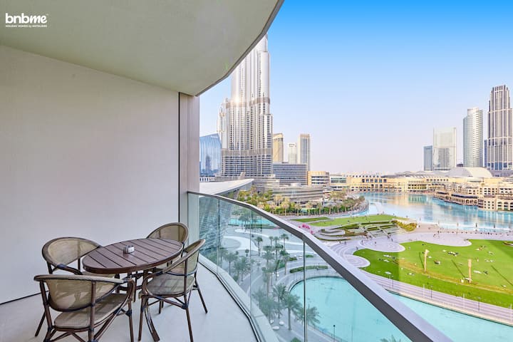 Bnbme | Luxury 4br W/ Burj Khalifa Fountain Views - Dubai