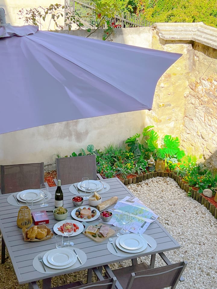 L'ecrin De Chablis - Appartement Avec Cour Privée - Chablis