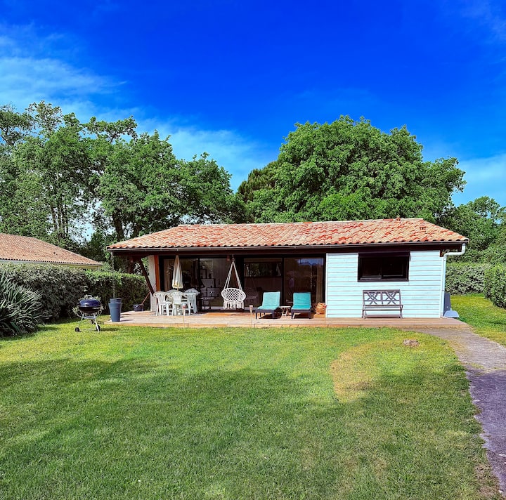 Maison Plein Pied à 10 Min Du Lac De Maubuisson - Carcans