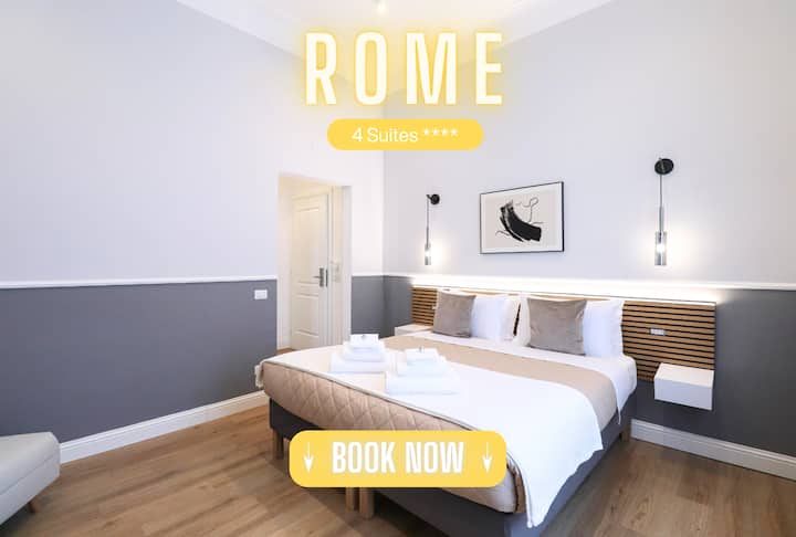 [Vatican] Résidence Exclusive 4 Suites | A/c+wifi - Rome