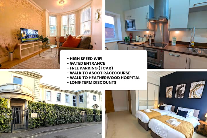 Free Prkg, Central, Fast Wifi, Long Stay Discounts - Bracknell