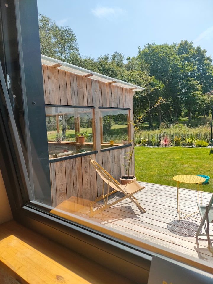 Maison En Bois Chaleureuse! - Plouescat