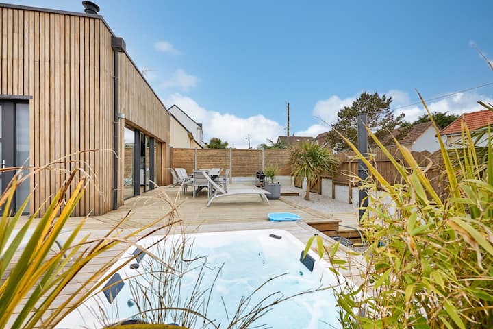 La Bouteille à La Mer-maison D'architecte, Jacuzzi - Barneville-Carteret