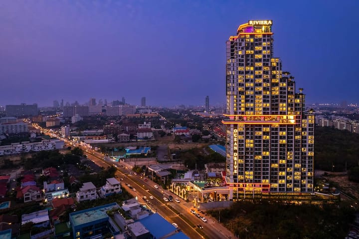 L01市区里维拉，可以做饭洗衣服，生活便利欢迎咨询，楼层房间随机安排 - Thailand