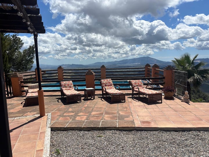 Villa Rural Andaluz - Vistas Espectaculares - Tolox