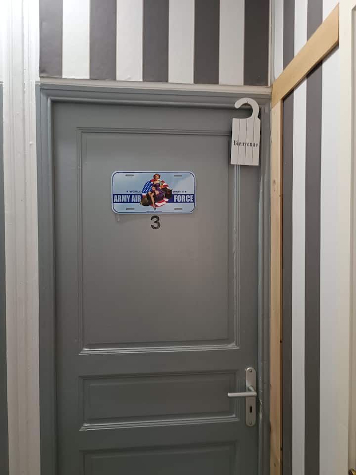 Chambre D'hote De L'eglise 3 : Premiere Etage - Sainte-Mère-Église