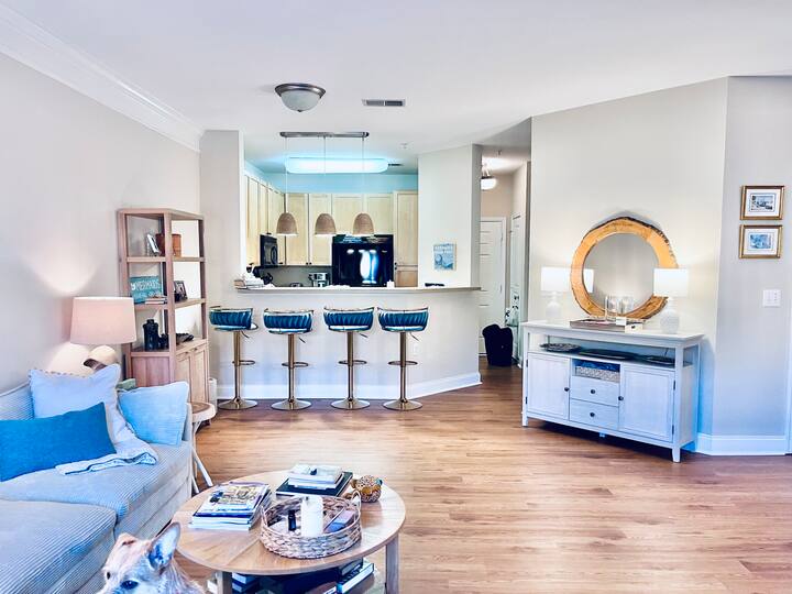 Mermaid Haven, Spacious Beach Vibe! Screened Porch - 마운트 플레즌트