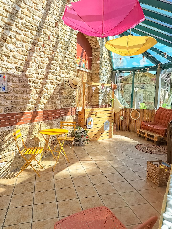 Green Station 14 P. : Jardin, Jeux & Proche Casino - France