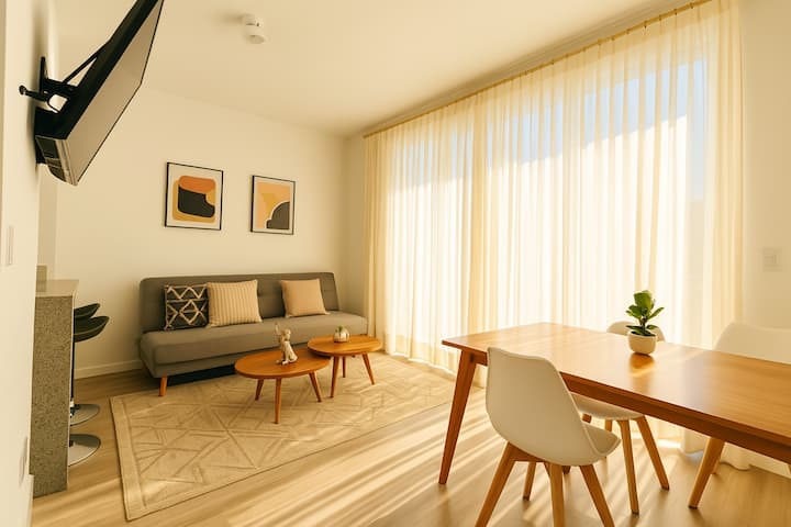 Moderno Apartamento Con Piscina, Gym Y Barbacoa - Asunción