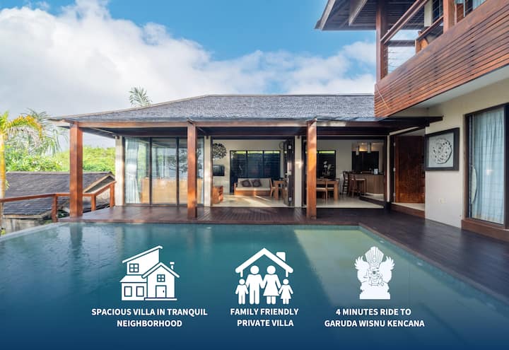 Charming Tropical Soul Escape With Pool In Ungasan - Jimbaran