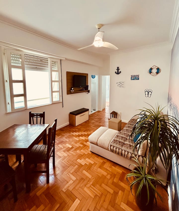 Riosouth Apê A 1min Praia Espaçoso Privativo Em 6x - Rio de Janeiro