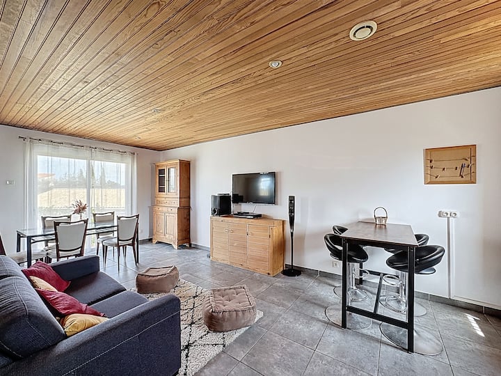 Le Cosy : 500m De La Plage/climatisé/wifi - Le Barcarès