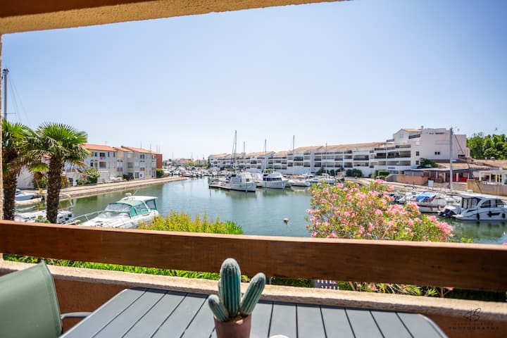 T2 Avec Terrasse Vue Sur Le Port - St-cyprien - Saint-Cyprien