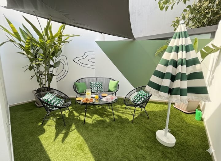 Beautiful Terrace • Quiet Corner • Designer Flat - Casablanca