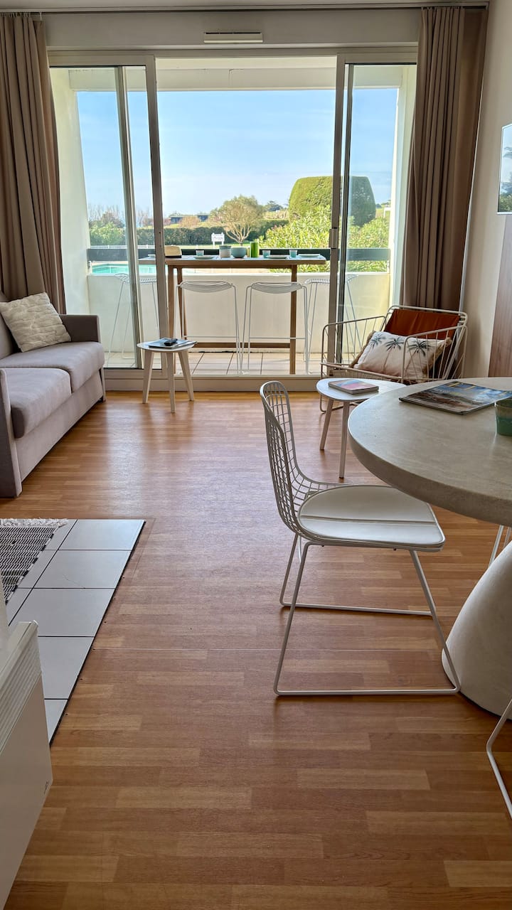 Bel Aperçu Océan, Terrasse, Piscine, Plage à 5mn - Bidart