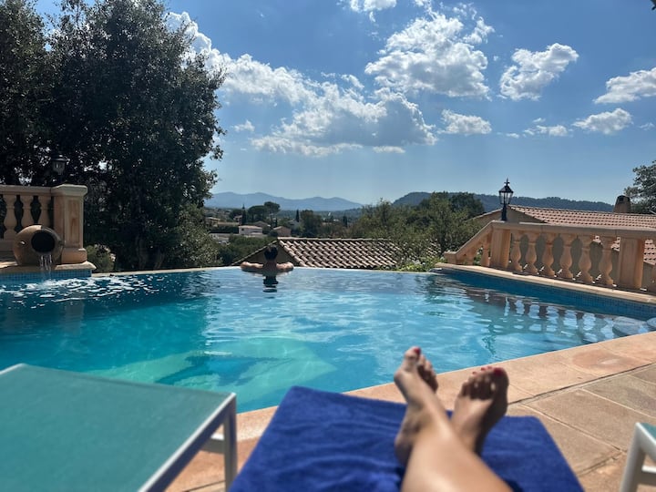 Cocon Avec Piscine Et Clim Sur La Côte D'azur - Vidauban