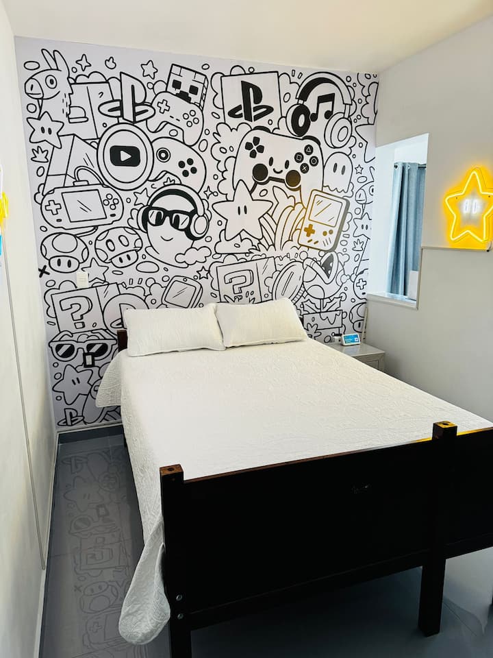 Gamer Apartment In Lomas| A/c, Smarttv & Wifi - Colima