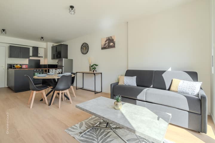 Cosy Appart à 5 Min De Disney - Parking Et Jardin - Disneyland Paris