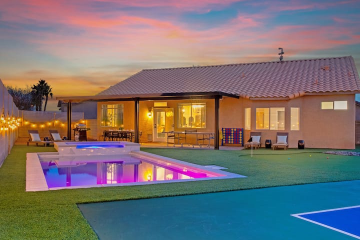 Private 6bd Pickleball, Pool, Movie Room, Arcades - Las Vegas