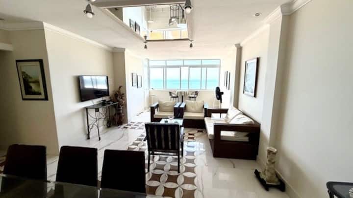 Fantástico Apartamento Vista Mar - Guarujá