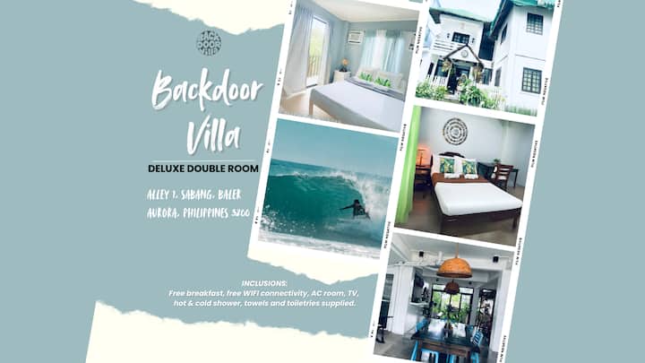 Backdoor Villa-deluxe Double Room - Baler