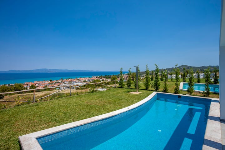 Crystal Bay Luxury Villa | Sunrise Villas - Halkidiki