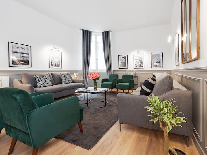 Livinparis | New Luxury A/c 4 Bdr Arc De Triomphe - Paris