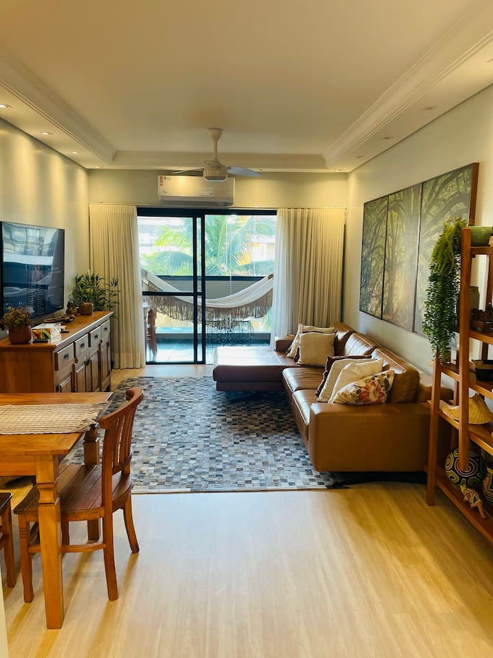Apartamento Maravilhoso -4 Quartos-100 M Da Praia - Guarujá