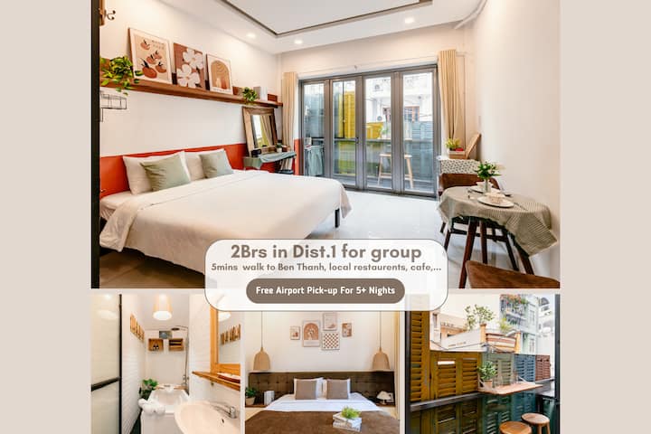 2brs In D.1 - 5' To Benthanh Market - Hô Chi Minh-Ville