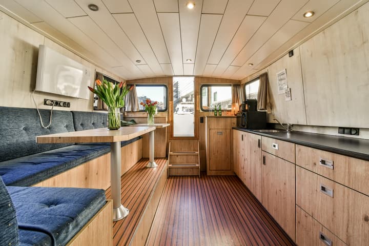 Unique Houseboat City Center 'Greuns' - Ámsterdam