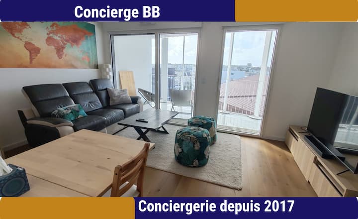Cfw - 2 Chambres - Au Cœur Des Capucins - Brest