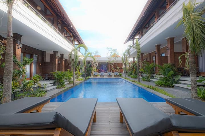 Cozy Std Dbl Room @ Bali Bata Canggu Guesthouse - Australië