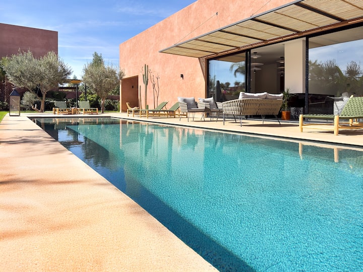 Villa Marrakech -4br/ba-piscine-petit-dej-ménage - Morocco