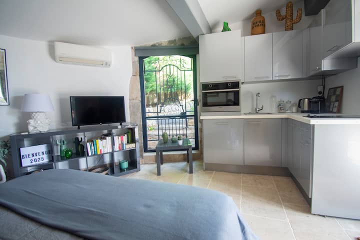 Studio 4* Jardin Vue Mer Exceptionnelle - Carqueiranne