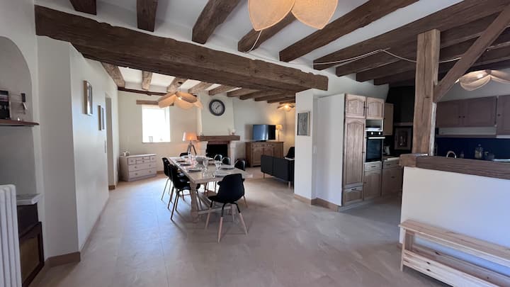 Gite L'escapade-8 Pers-proche Châteaux/2h15 Paris - Loir-et-Cher