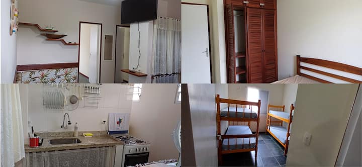 Apt 60m2 Near Downtown And Perequê-açu Beach - Ubatuba