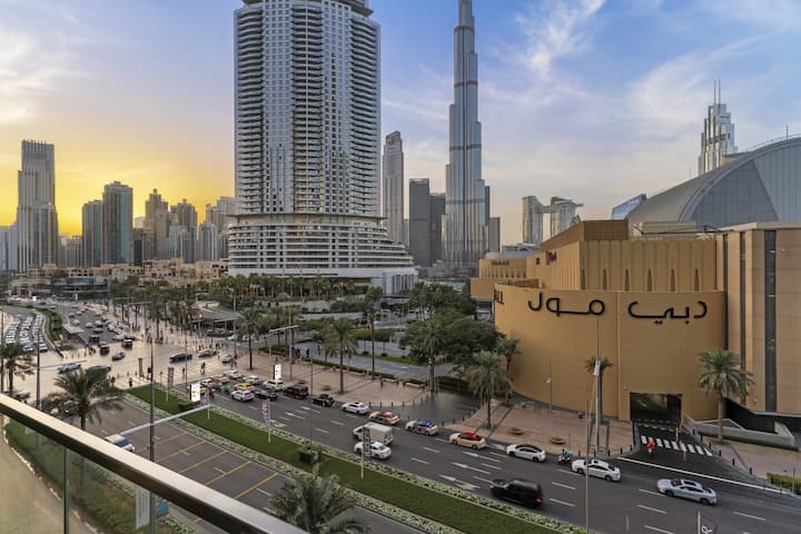 "Burj "Facing View & Access Mall & Social District - Dubaï