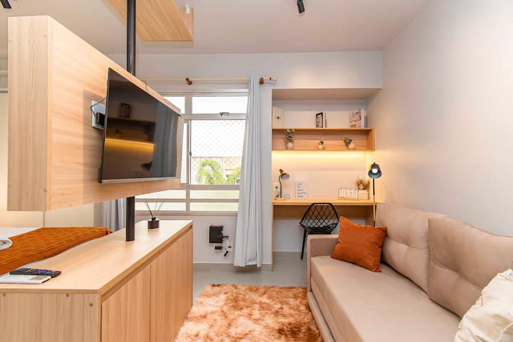 Lindo Ap Com Wi-fi E Garagem - Brasilia City