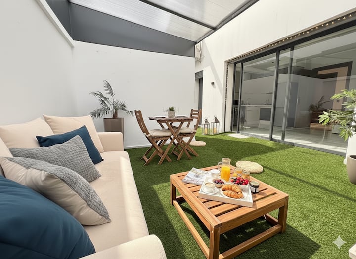Appart ÉLégant En Bord De Mer Avec Terrasse Privée - Casablanca