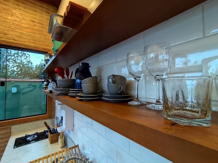 Loft Beira-mar 2 (Ar + Hidro) - Serra
