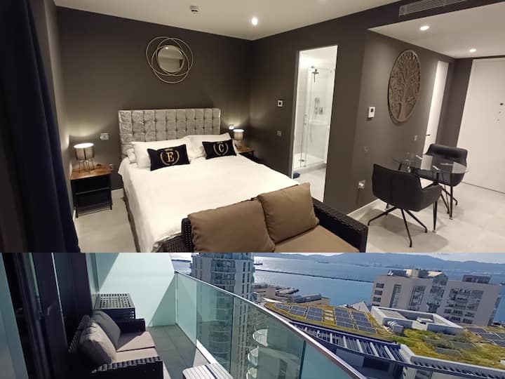 *Brand New*deluxe Studio In Eurocity-pool-sea View - Gibraltar