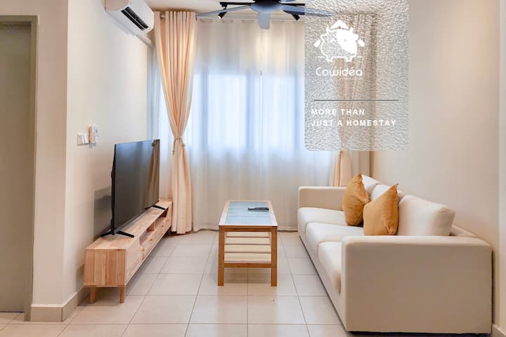 【Flora Residency】kl/ Smart Tv/ Wifi (3br2b) 1-7pax - Kepong