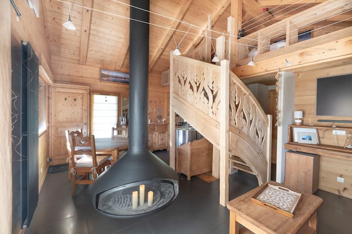 Le Petit Chalet – Vue Panoramique, Wifi, Tv 4k - Les Carroz d'Arâches