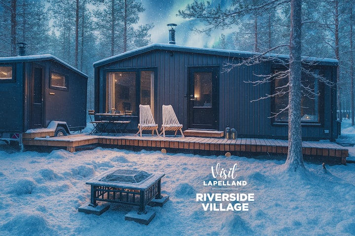 Jokivarsi 9|sauna|takka|wifi|ylläs|laavu|kalastus - Suomi